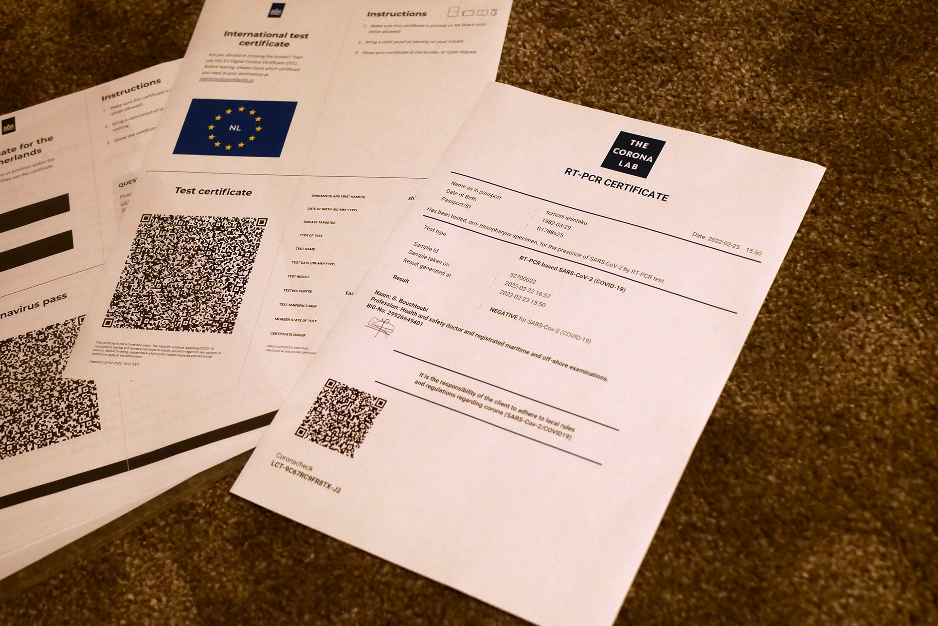 Getting a Negative Certificate | Really Diary: Contemporary Artist ...